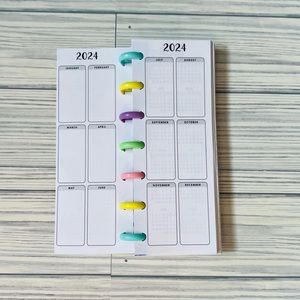 Hand Crafted | Office | Happy Planner Skinny Mini Extension Set 6 ...